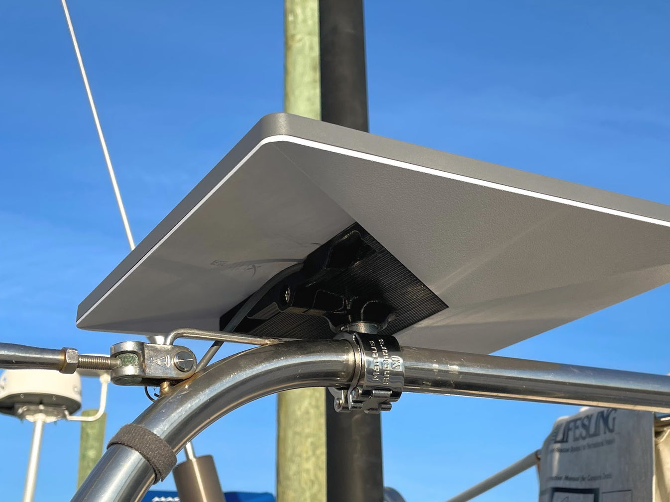 Starlink Mini Mount - Rail Clamp – DarkStar Marine Hardware